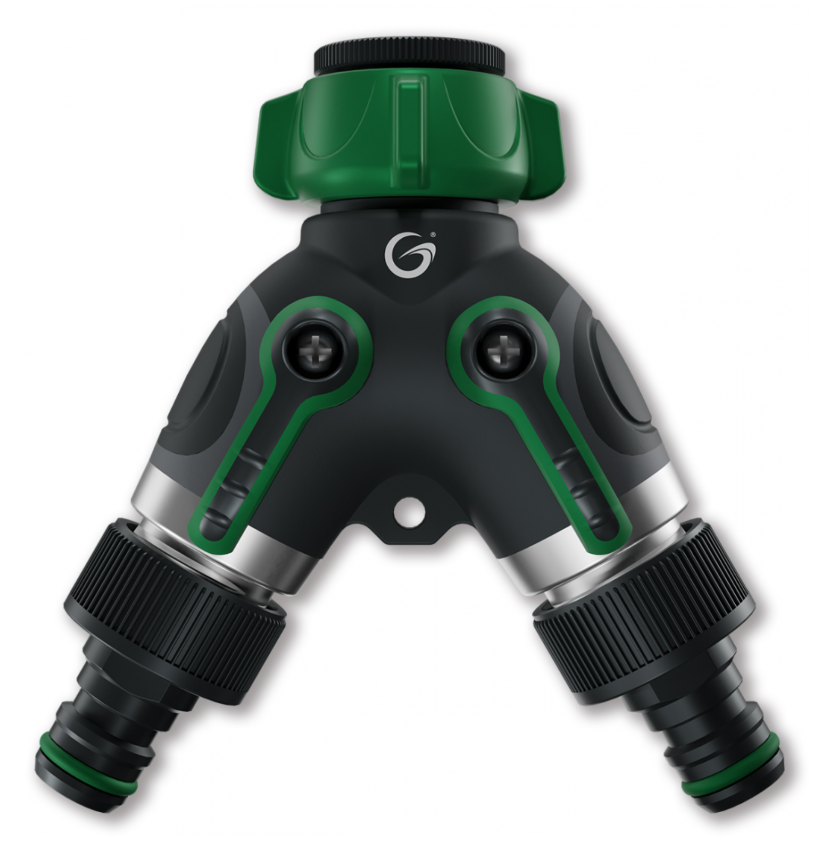 Grimsholm 2-vejs Krankobling med Reguleringsventil - Slangekoblinger ...