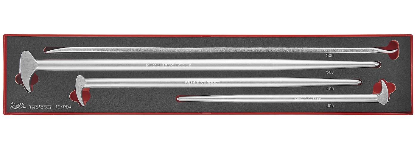 Teng Tools Sæt med 4 brækjern. TEXPB4 - Opbevaring - MKnorth.dk
