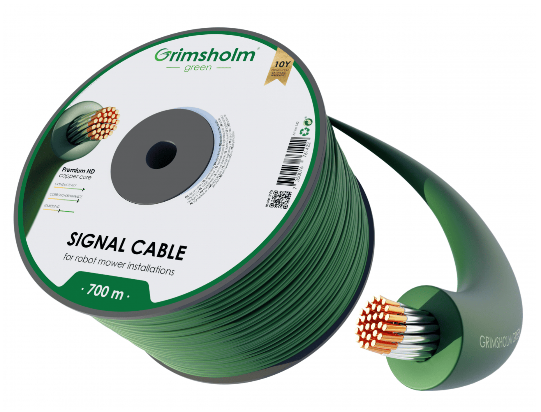 Signalkabel Premium HeavyDuty 700m - Tilbehør til Robotgressklippere ...