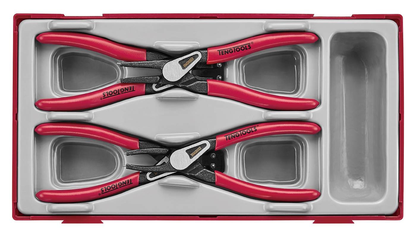 Teng Tools Sæt med 4 dele med låseringstang til indvendige og udvendige ...